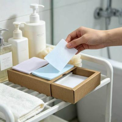 China Eco-Friendly Strong Cleansing Laundry Detergent Sheets with Customizable Fragrance for sale