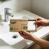 China Biodegradable Laundry Detergent Sheets with Customizable Fragrance and 11*14cm Size for Deep Cleaning for sale