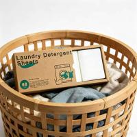 China Eco-Friendly Biodegradable Laundry Detergent Sheets in 11*14cm Size for Tough Stain Removal for sale