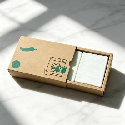China Eco-Friendly Laundry Detergent Sheets with Deep Stain Removal and Long-Lasting Fragrance for Compact Travel Use for sale
