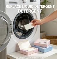 China Eco-Friendly Laundry Detergent Sheets with Strong Cleansing and Customizable Fragrance for Tough Stains for sale