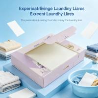 China Baby Safe Eco-Friendly Laundry Detergent Sheets with Commercial Strength for Tough Stains for sale