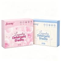 China Biodegradable Plastic-Free Laundry Detergent Sheets with Powerful Tough Stain Cleaning Ability for sale