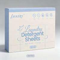 China Zero Plastic Eco-Friendly Laundry Detergent Sheets with Strong Cleansing for Tough Stain Removal for sale