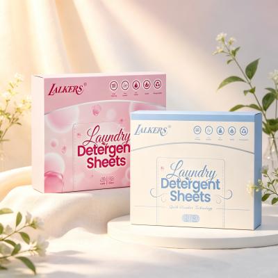 China Eco-Friendly Laundry Detergent Sheets with Tough Stain Remover and Customizable Fragrance for sale