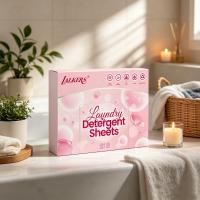 China Super Condensed Laundry Detergent Sheets with 50% Active Matter and Customizable Fragrance for sale