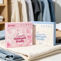 China Hypoallergenic Eco-Friendly Laundry Detergent Sheets with Customizable Fragrance for Tough Stains for sale