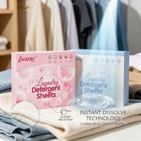 China Plant based surfactant laundry detergent sheets with above 55% active ingredient in biodegradable packaging for sale