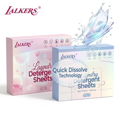 China Plant Based Laundry Detergent Strips Remove Grass Mud Campfire Smoke Stains with Integrated Fabric Softening Care for sale