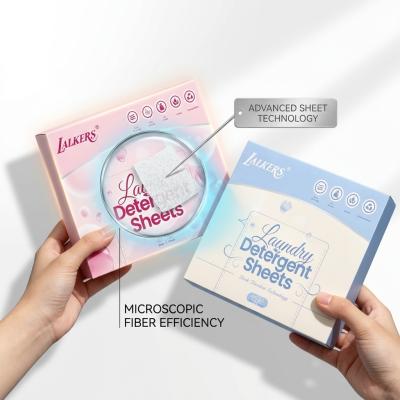 China Chemical Free Laundry Detergent Sheets Dermatologically Tested for Pregnancy & Baby Safe Use for sale