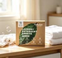 China Sustainable Biodegradable Laundry Detergent Sheets with Plant Based Surfactant for Septic Tank Compatibility and Above 55% Active Ingredient for sale