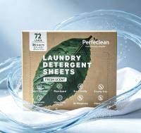 China Sustainable Plant Based Laundry Detergent Sheets - Fully Biodegradable Eco Laundry Strips That Reduce Plastic Waste for sale