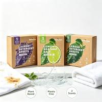 China Biodegradable Plant Derived Washing Sheets for Septic System Safety for sale