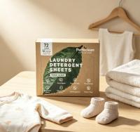 China Plant Based Biodegradable Laundry Detergent Sheets Lightweight Compact for Easy Packing for sale
