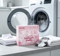 China Biodegradable Laundry Detergent Sheets with Plant Based Surfactant and Mild Eco Formula for Gentle Cleaning for sale
