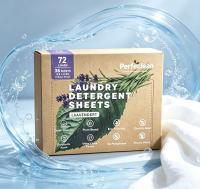 China Non-Toxic Compostable Biodegradable Laundry Detergent Sheets with Plant-Based Surfactant for Eco-Friendly Washing for sale