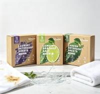 China Biodegradable Plant Based Laundry Soap Sheets with Non-Corrosive Formula for Gentle Cleaning for sale