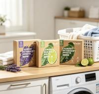 China Plant Based Biodegradable Hypoallergenic Laundry Detergent Sheets for Sensitive Skin and Eco-Friendly Washing for sale