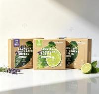 China Plant Based Commercial Strength Laundry Detergent Sheets to Eliminate Stubborn Grease Stains for sale