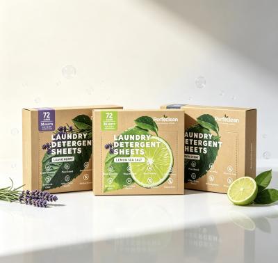 China Plant Based Commercial Strength Laundry Detergent Sheets to Eliminate Stubborn Grease Stains for sale