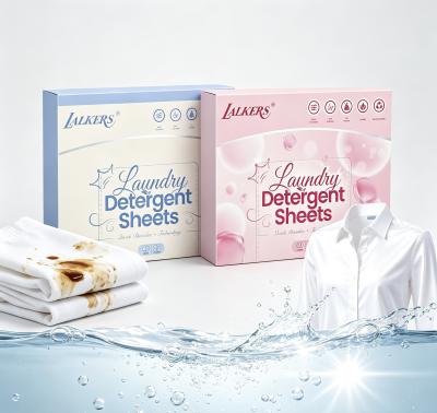 China All-Temperature Fast Melting Eco Laundry Strips with Plant Based Surfactant for Tough Stains for sale