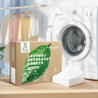 China Phosphate-Free Heavy-Duty Cleaning Laundry Detergent Sheets with Plant Based Surfactant for sale