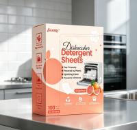 China Zero Waste Biodegradable Dishwashing Sheets Lightweight Compact for Home RV and Travel Use for sale