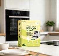 China Sustainable Dishwasher Sheets with Low Foam Design Fully Dissolve Plant Based Surfactant for sale
