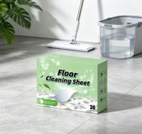 China Biodegradable Kid and Pet Friendly Floor Cleaning Sheet with Concentrated Formula for All Hard Floors for sale