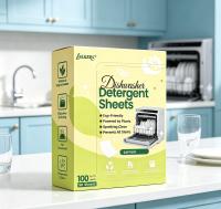 China Biodegradable Zero Residue Dishwashing Sheets 11x14cm per Strip for Heavy Kitchen Grease Removal for sale