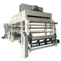China Plant Electric Driven Latest Leather / Fabric Bronzing Machine For Garments for sale