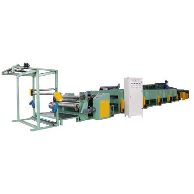 China PVC/Silicon Dot Coating Machine with Double Transition Style and Needle Mesh Belt for sale