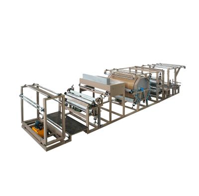 China 12m*2.4m*2.2mm Glue Dot Transfer Laminating Machine for Winter Clothes and Underwear for sale