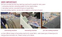China Non Woven Fabric Coating Machine for Non Slip Anti Slip Dot Coating on Customized Carpets for sale