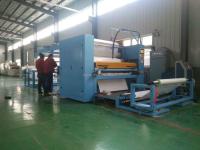 China Electric Driven Film to Fabric Raincoat PUR Hot Melt Glue Laminating Machine for Leather for sale