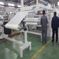 China High Speed Non Woven Fabric Laminating Machine for Carpet Production 1600mm Max Width for sale