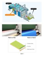 China Eco-Friendly Hot Melt Glue Laminating Machine for Apparel Breathable Waterproof Film for sale