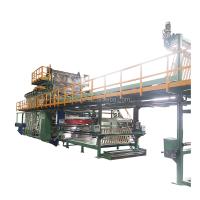 China Fully Automatic Large Flame Laminating Machine for Car Interiors Advertising Company for sale