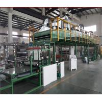 China 18500mm*3000mm*4550mm Clothing BOPP PET Film Laminating Machine with Water Based Glue for sale