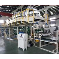 China 18500mm*3000mm*4550mm Clothing BOPP PET Film Laminating Machine with Water Based Glue for sale