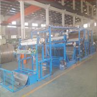China Commodity Full Automatic Thermal Underwear Material PU Glue Lamination Machine for sale