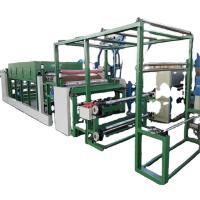 China Video Technical Support Electric Heating Glue Abrasive Paper Laminating Bonding Machine for sale