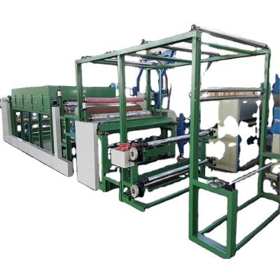 China Video Technical Support Electric Heating Glue Abrasive Paper Laminating Bonding Machine for sale