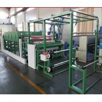 China Abrasive Sand Paper To Fabric / Fleece Laminating Machine Production Line for sale