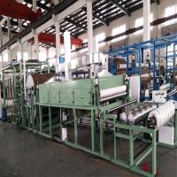 China Abrasive Sand Paper To Fabric / Fleece Laminating Machine Production Line for sale