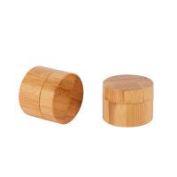 China Natural Bamboo PP Liner Cosmetic Cream Jar 10ml 30ml 50ml 100ml 150ml 200ml 250ml for sale