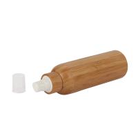 China Natural Bamboo Caps And PET Liners Cosmetic Spray Bottles 10ml, 15ml, 20ml, 30ml, 50ml for sale