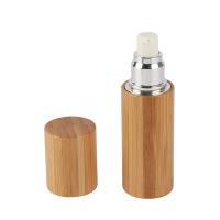 China All Inclusive Natural Bamboo PP Liner Plating Lotion Bottles For Lotion 15ml 20ml 30ml 50ml 80ml 100ml 120ml for sale