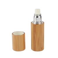 China All Inclusive Natural Bamboo PP Liner Plating Lotion Bottles For Lotion 15ml 20ml 30ml 50ml 80ml 100ml 120ml for sale