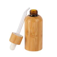 China Eco Friendly Bamboo Essential Oil Cosmetic Dropper Bottle 10ml 15ml 20ml 30ml 50ml 100ml for sale